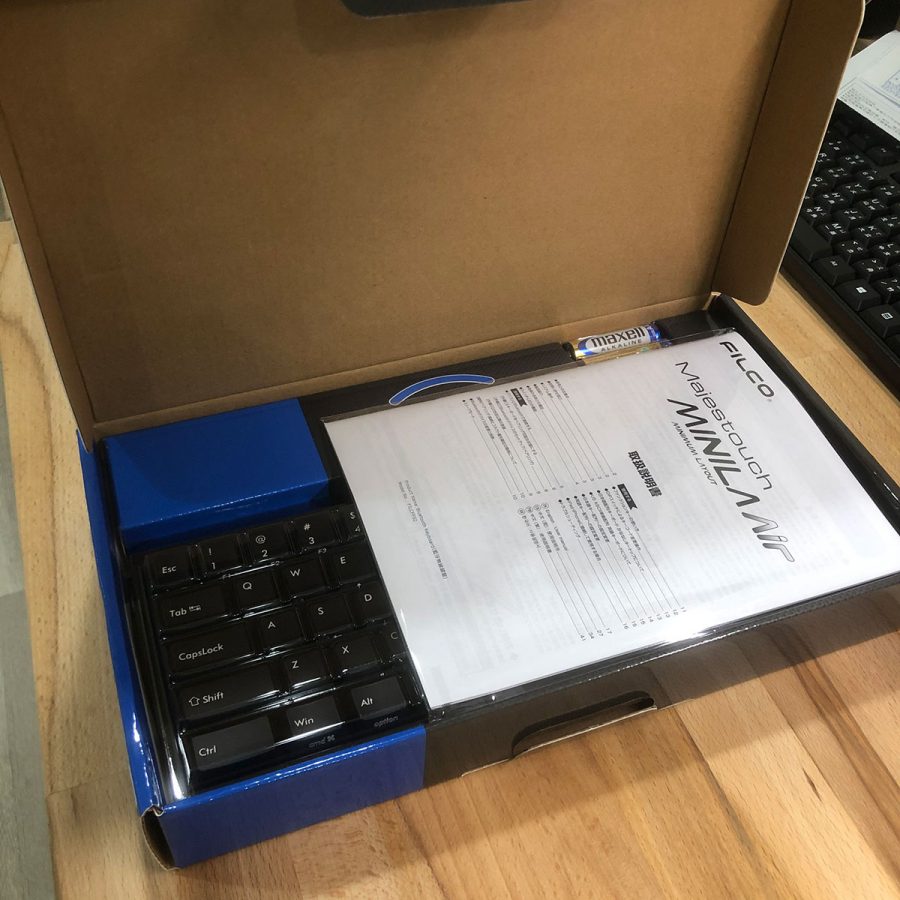 Filco Majestouch MINILA Air 帶的出門的藍芽機械鍵盤開箱